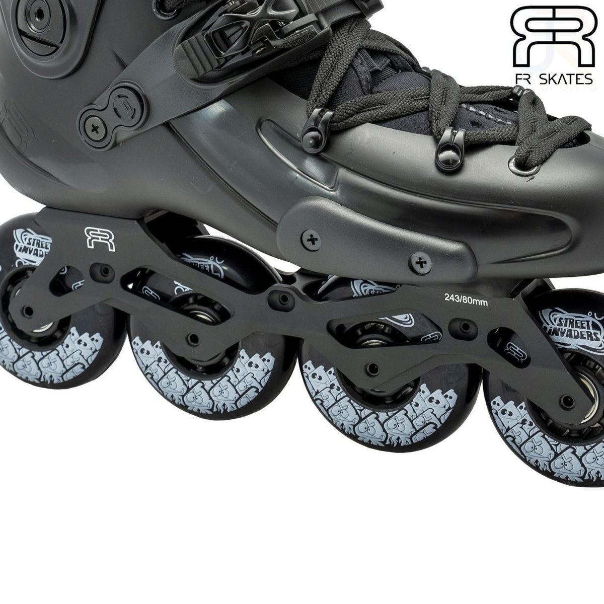 Fr Skates Fr1 Deluxe 80 Black Inline Skates | Skatewarehouse.co.uk