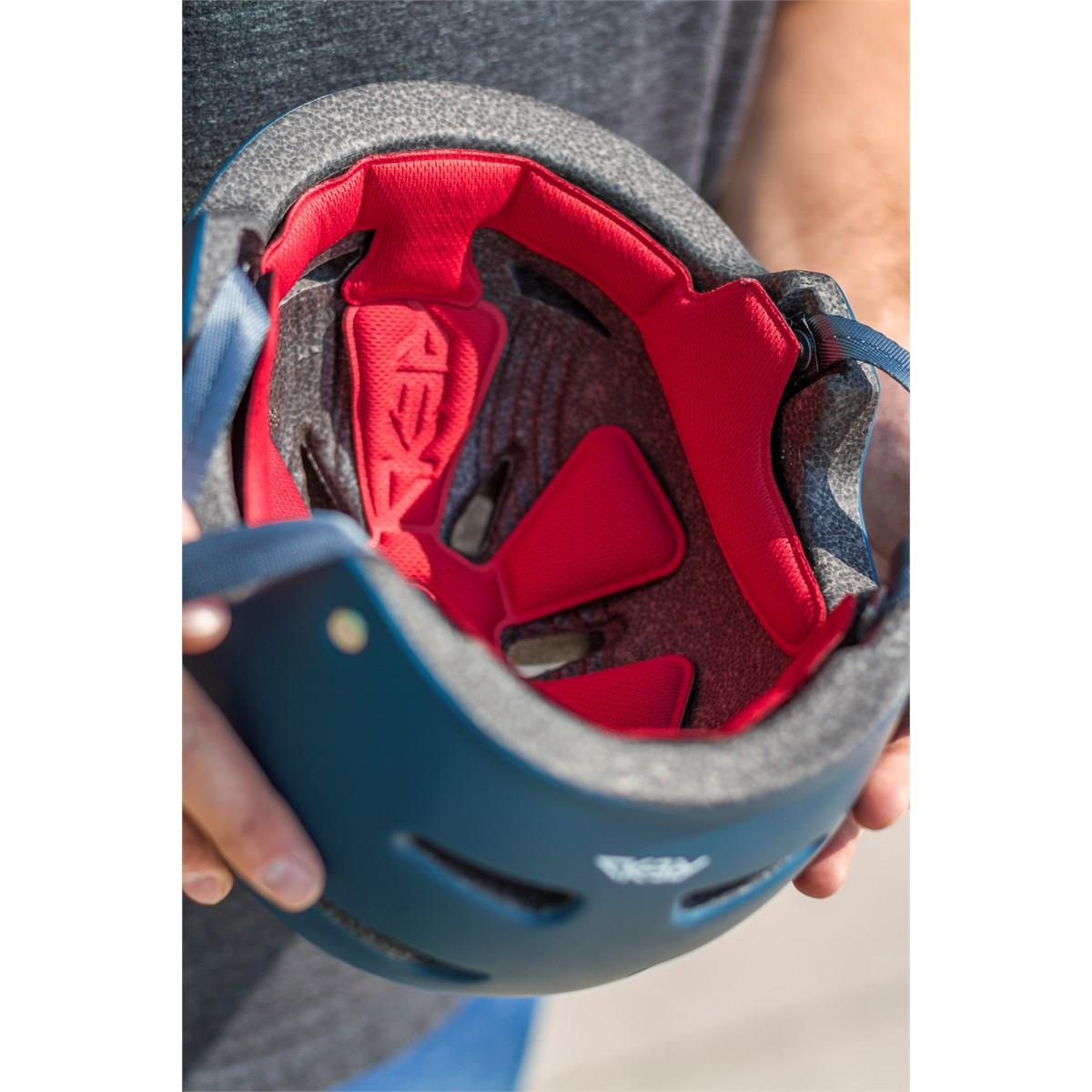 REKD Helmet Replacement Padding - Ultralite / Elite 2.0 - Red