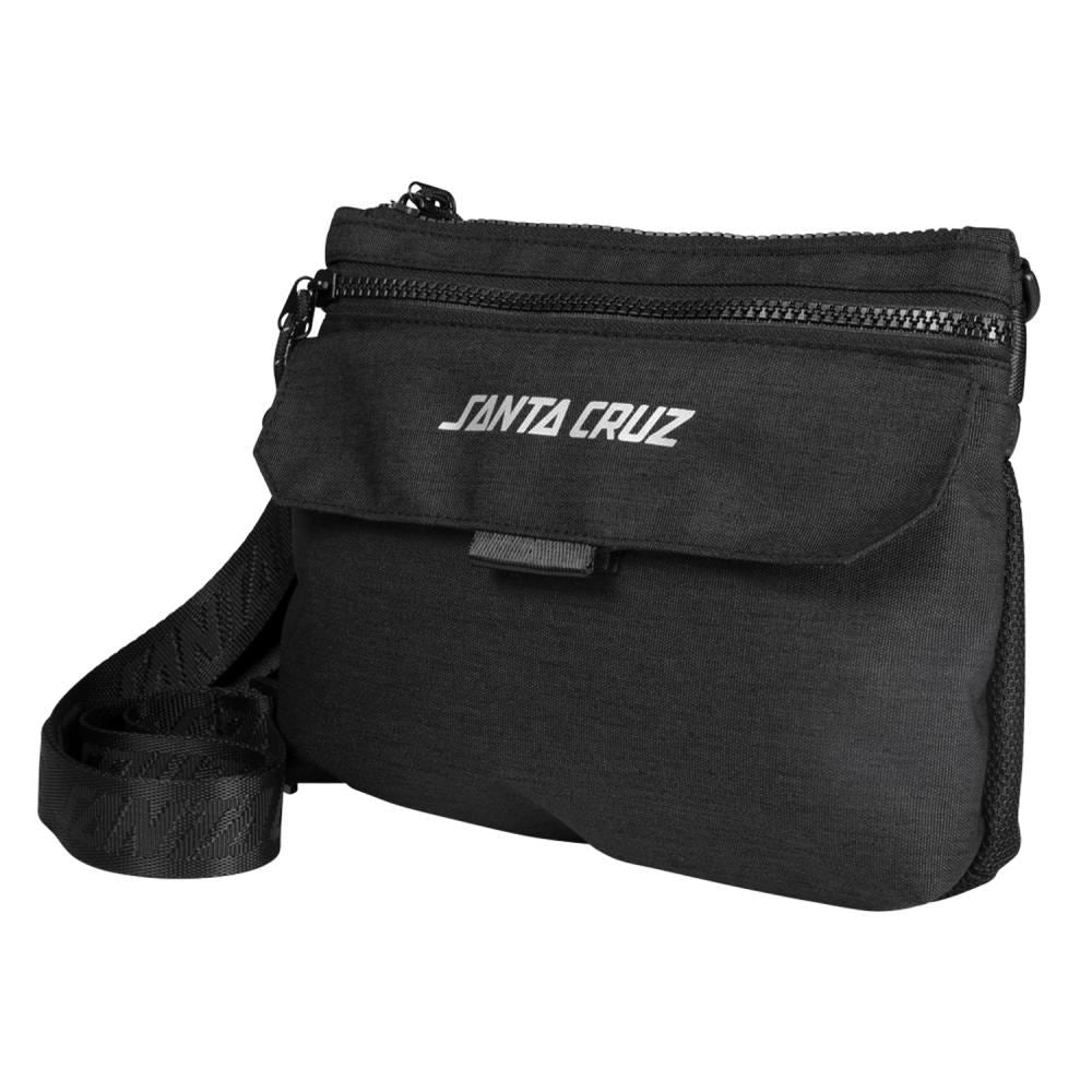 Santa Cruz Bag Tito Side Bag - Black | Skatewarehouse.co.uk