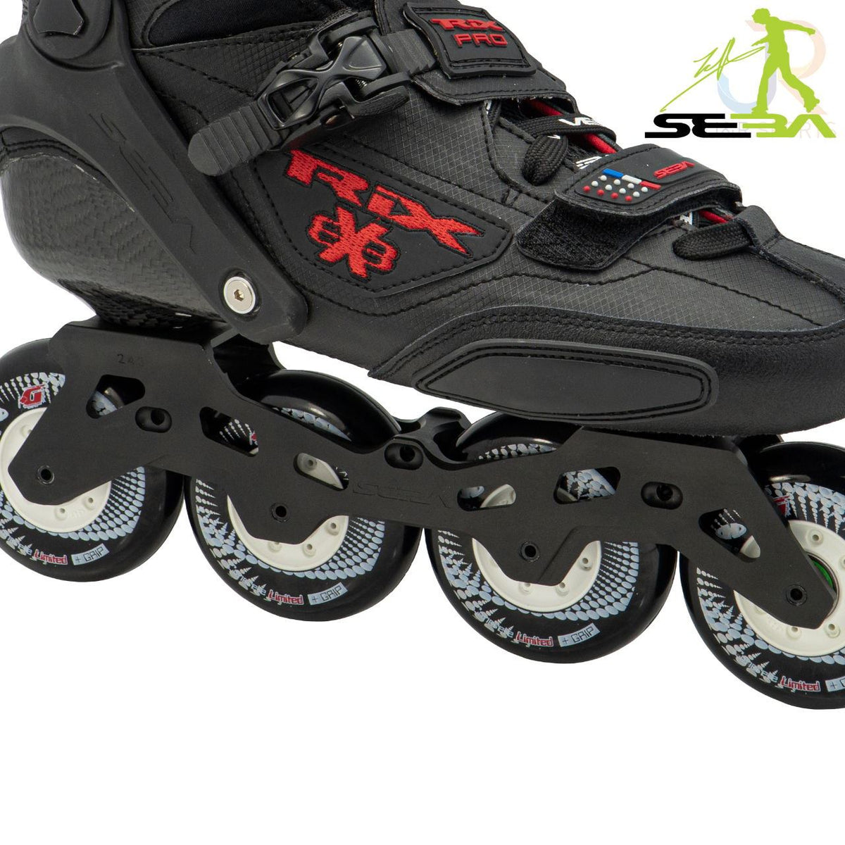 Seba Trix 80 Pro Black Inline Skates | Skatewarehouse.co.uk