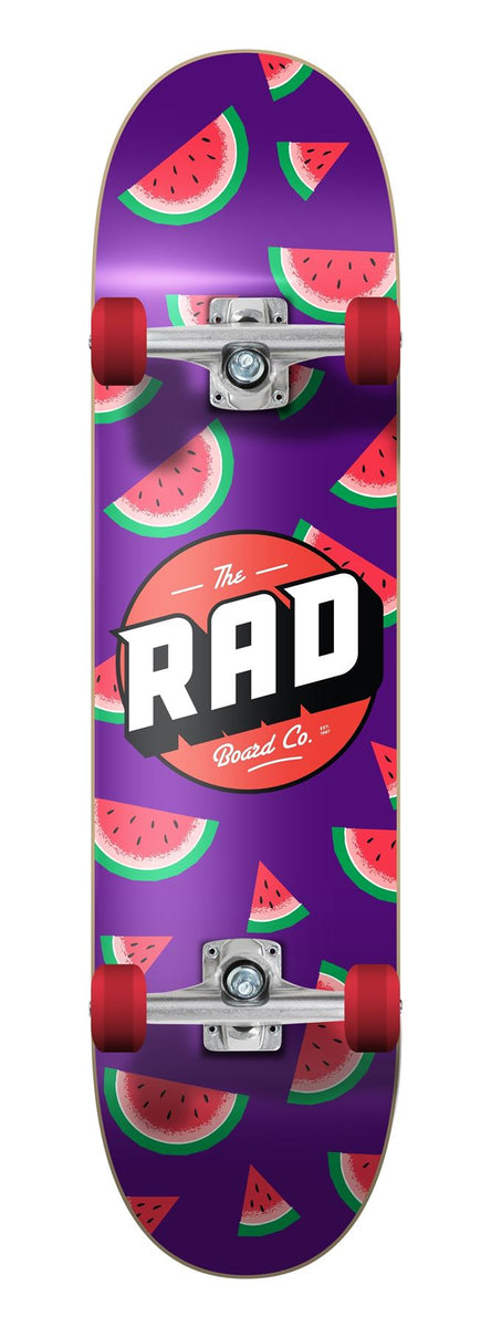 Rad Watermelon Dude Crew Complete Skateboard Multi 7.25"