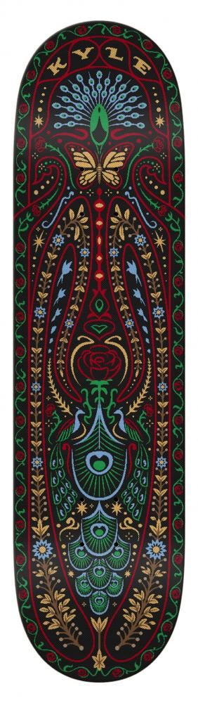 Real Kyle Woven Easyrider x Venom Custom Complete Skateboard - 8.38 ...