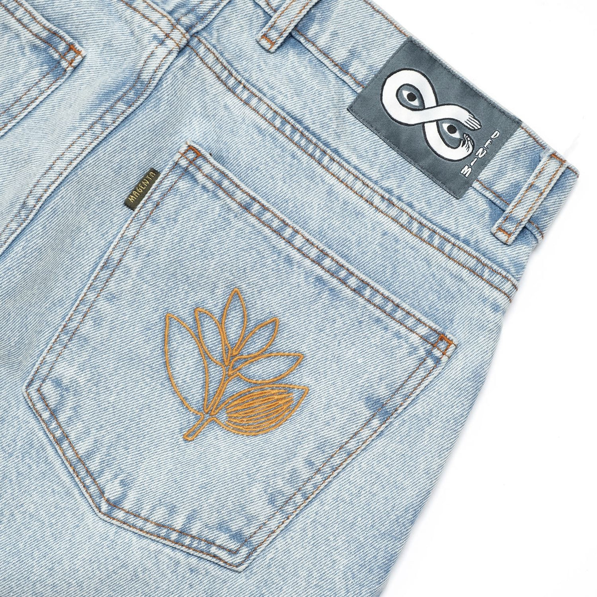 Magenta OG Denim 2 Tone Ultrawashed Denim