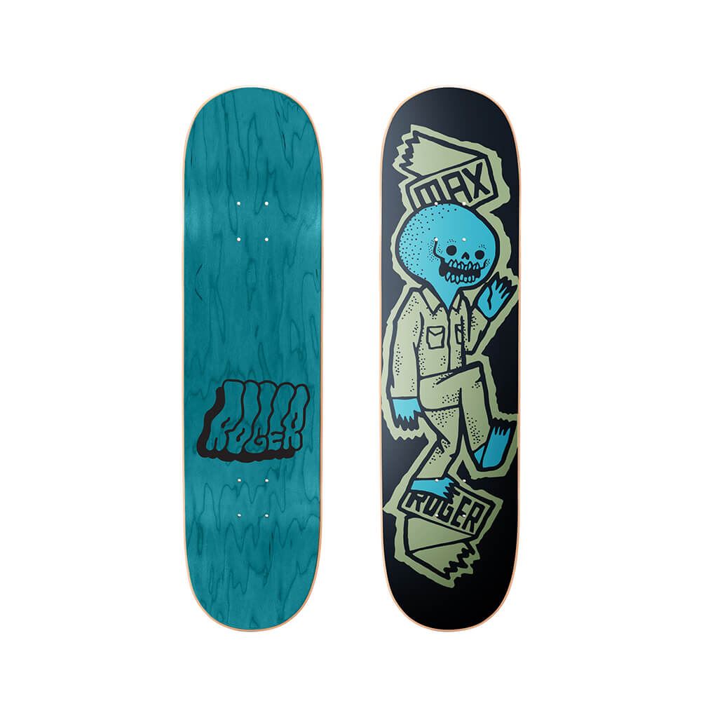 Roger Banner Max Taylor High Concave Square Roger Skateboard Deck - 8 ...