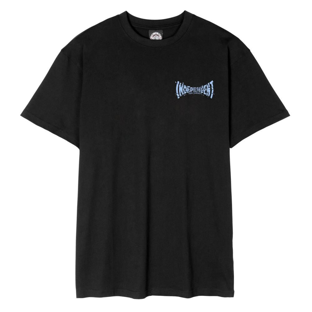 Independent T-Shirt Shattered Span - Black | Skatewarehouse.co.uk