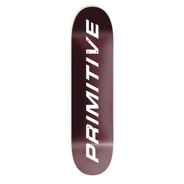 Primitive Euro Slant Core Deck Burgundy x Venom Custom Complete Skateb ...