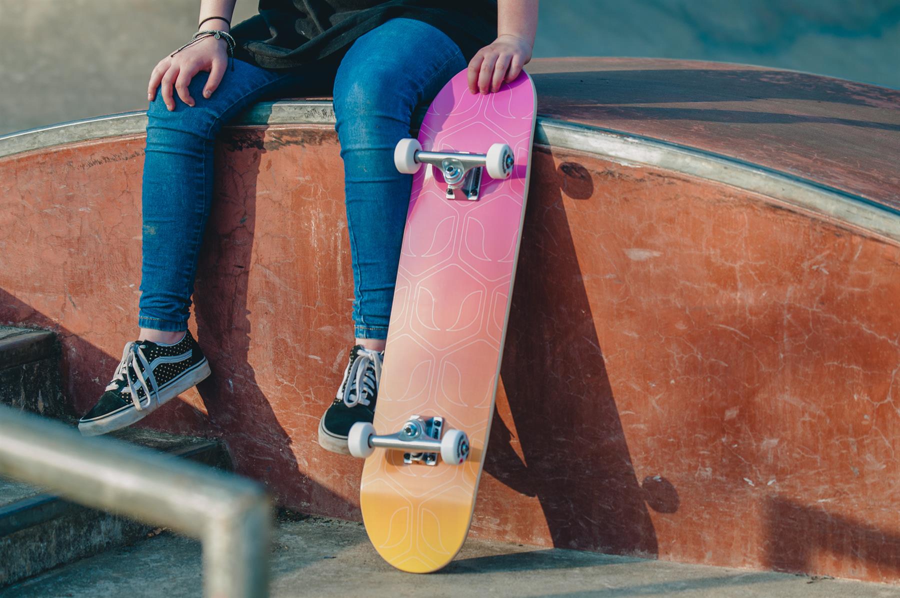 Venom Core Complete Skateboard - Outline Fade Pink - 7.75 ...