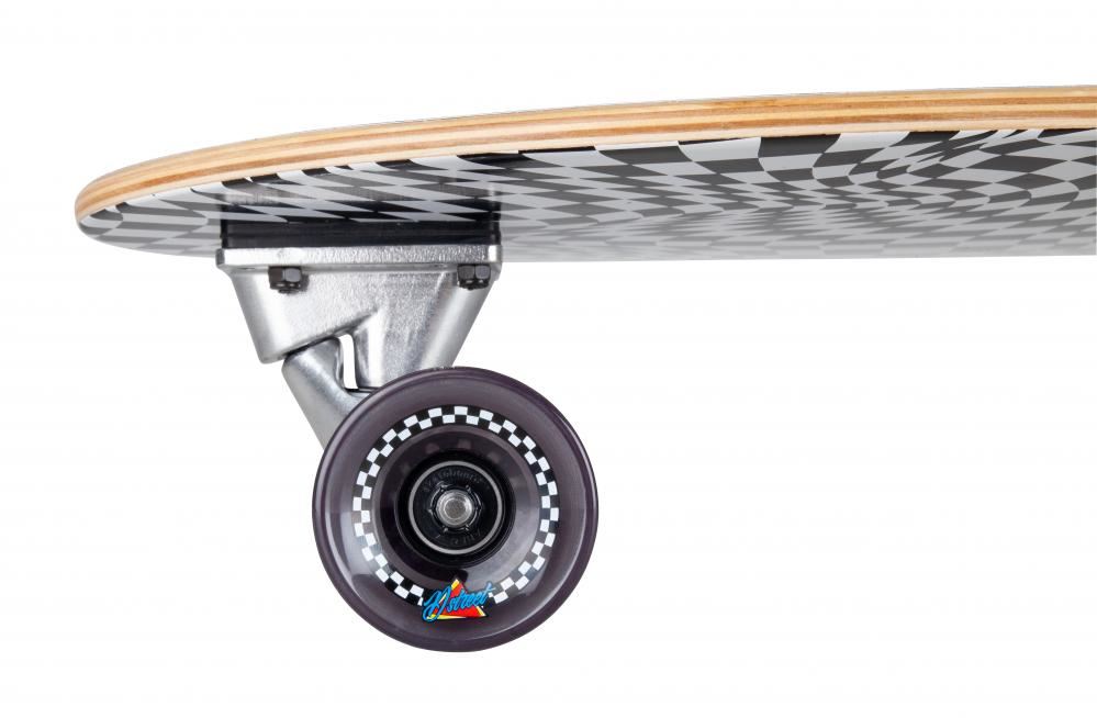D Street Surfskate Skateboard Check Warp - 10.0" x 32.0"