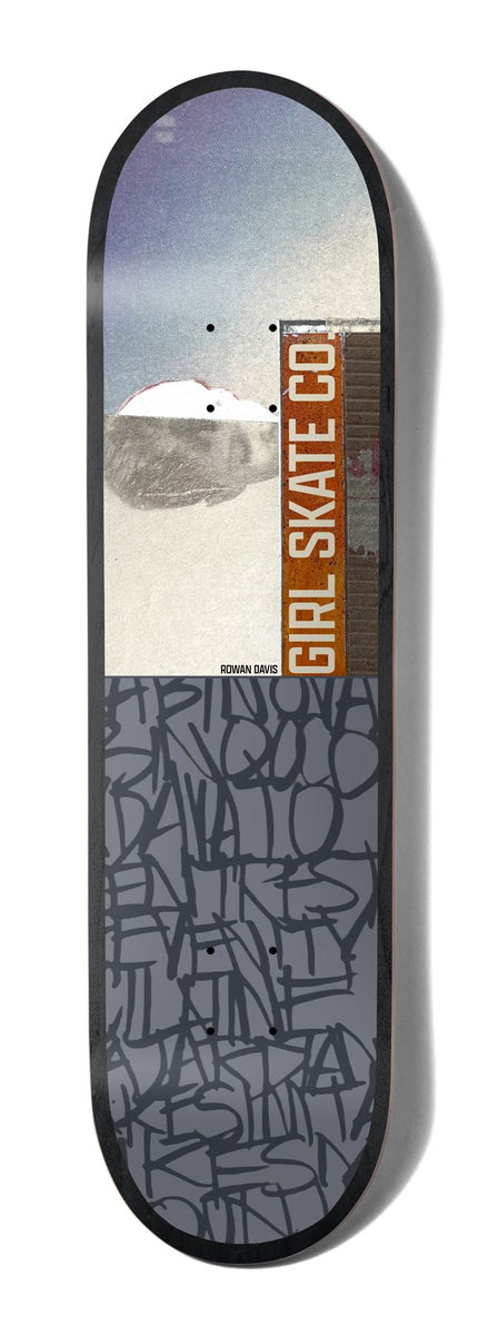 Girl Skateboard Splinter Rowan Davis Skateboard Deck - 8.5"