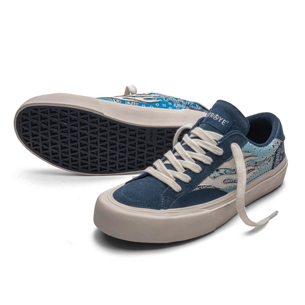 Straye Footwear Logan - Blue Bandanas | Skatewarehouse.co.uk