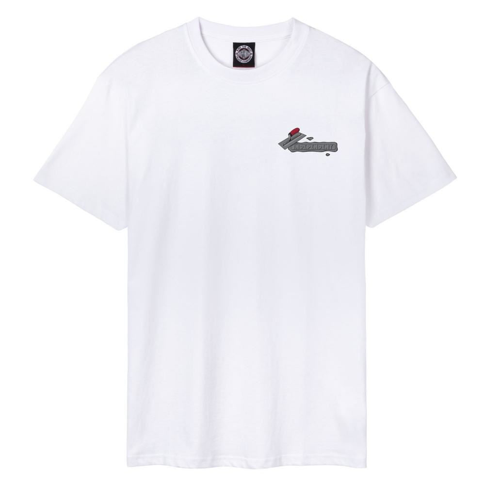 Independent T-Shirt Paving The Way - White | Skatewarehouse.co.uk