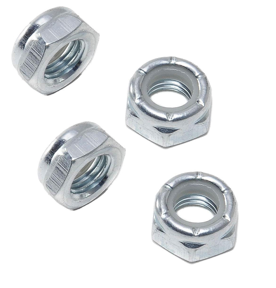 Universal Truck Axle Nuts 5/16" x 4 (For two trucks) | Skatewarehouse.co.uk
