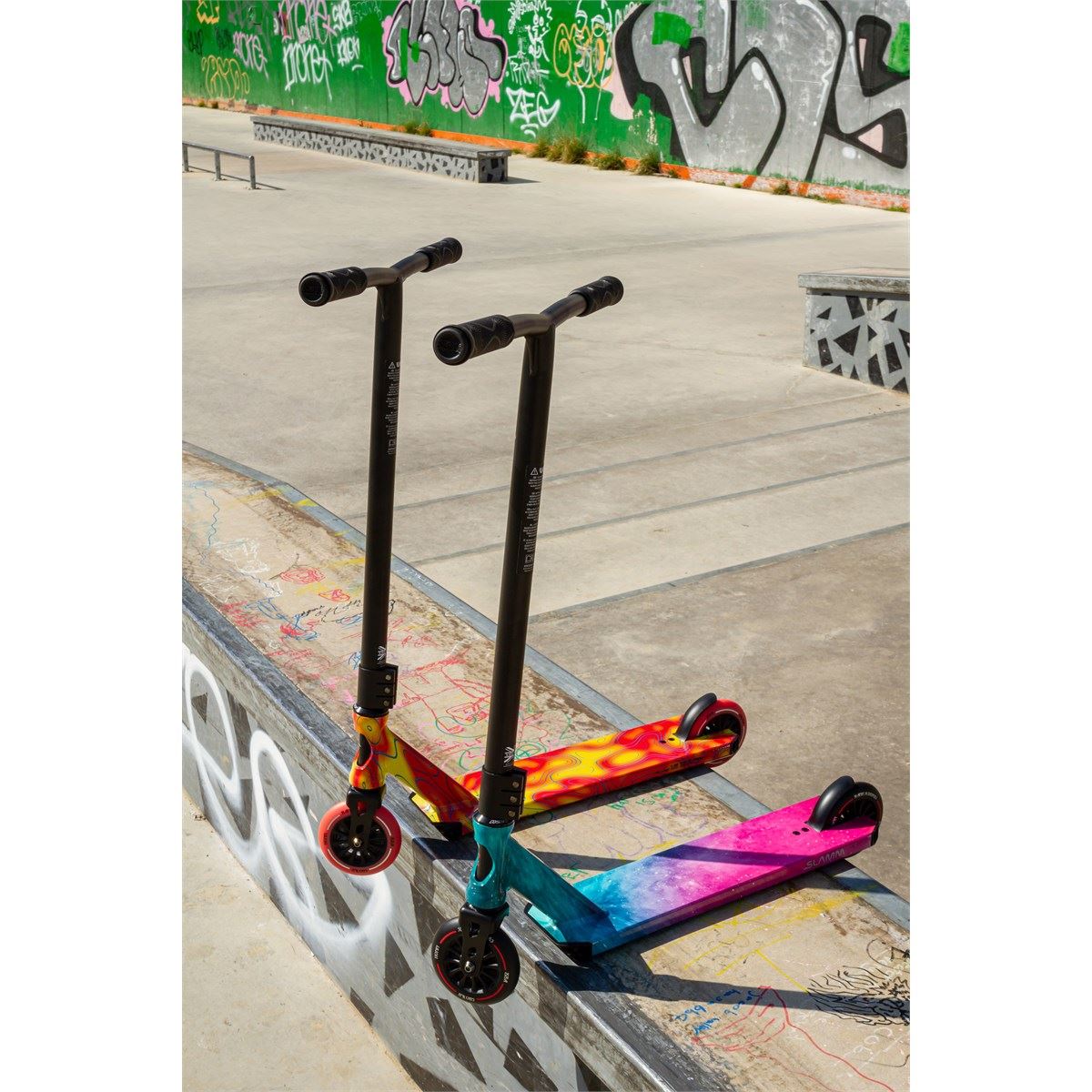Slamm Mischief V6 Stunt Scooter - Geo | Skatewarehouse.co.uk